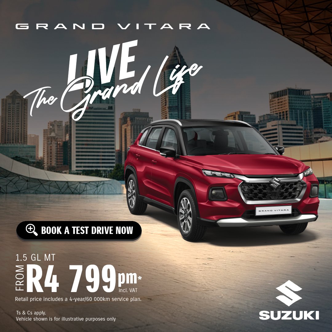 New Car Deals | Suzuki Auto South Africa | 2024