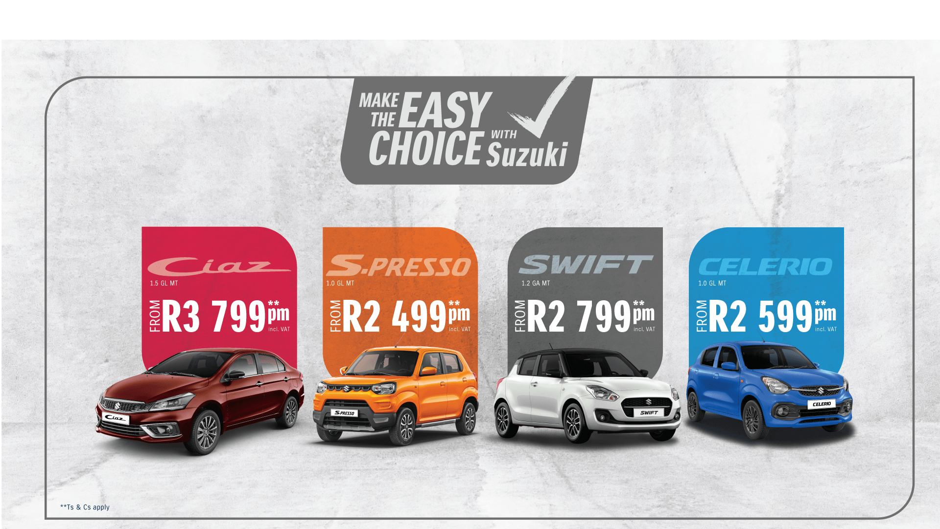 Suzuki Auto South Africa Head Office | New Car Deals