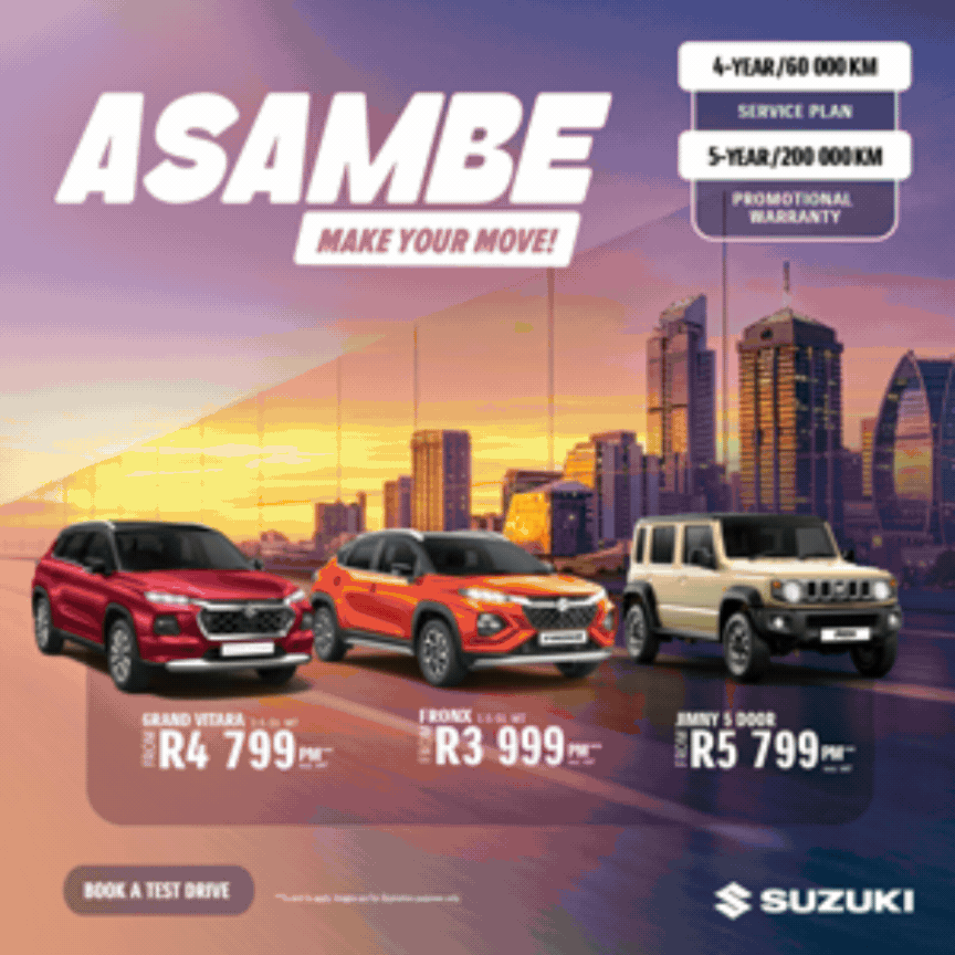 New Car Deals | Suzuki Auto South Africa | 2024
