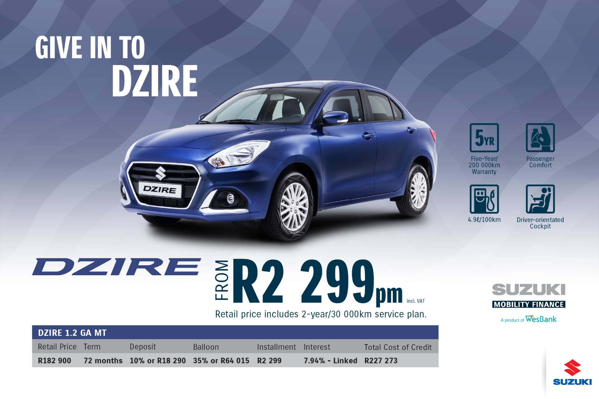New Car Deals | Suzuki Auto South Africa